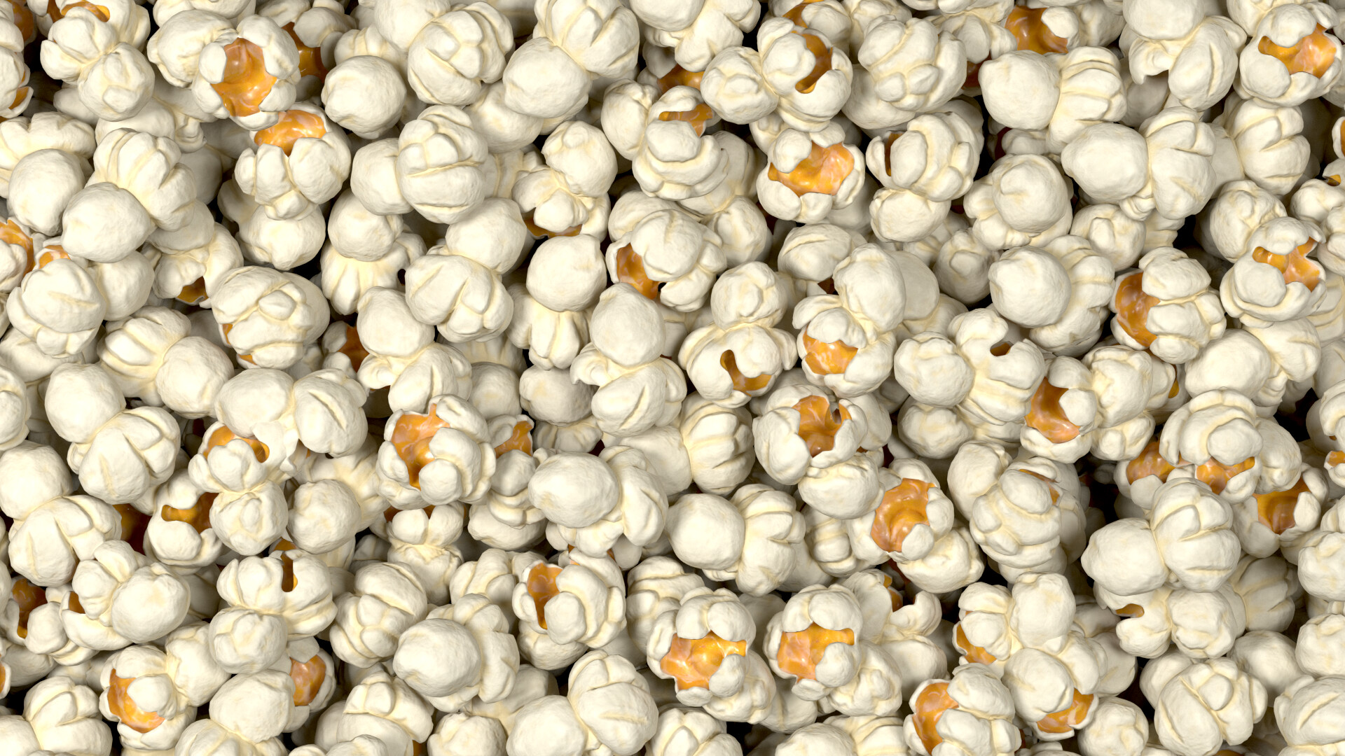 Jesus Bibian Jr - 3D Artist & Generalist - Food Series #2 - Popcorn