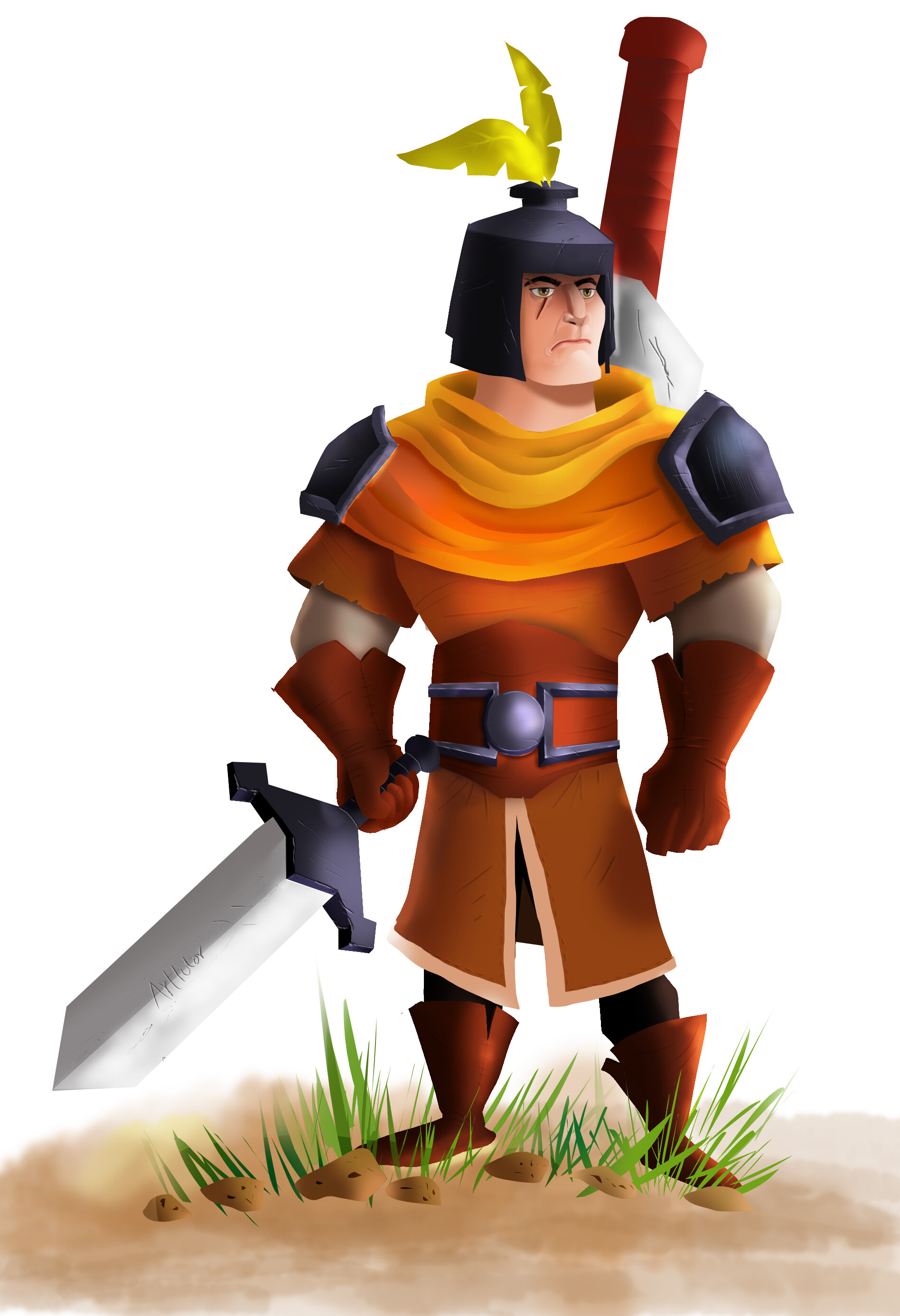 ArtStation - Character Design Concept Art for GAMES & ANIMATION step by ...