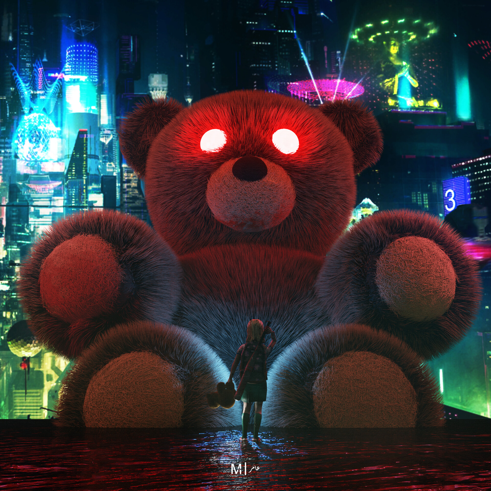 ArtStation - Mr. Teddy Bear