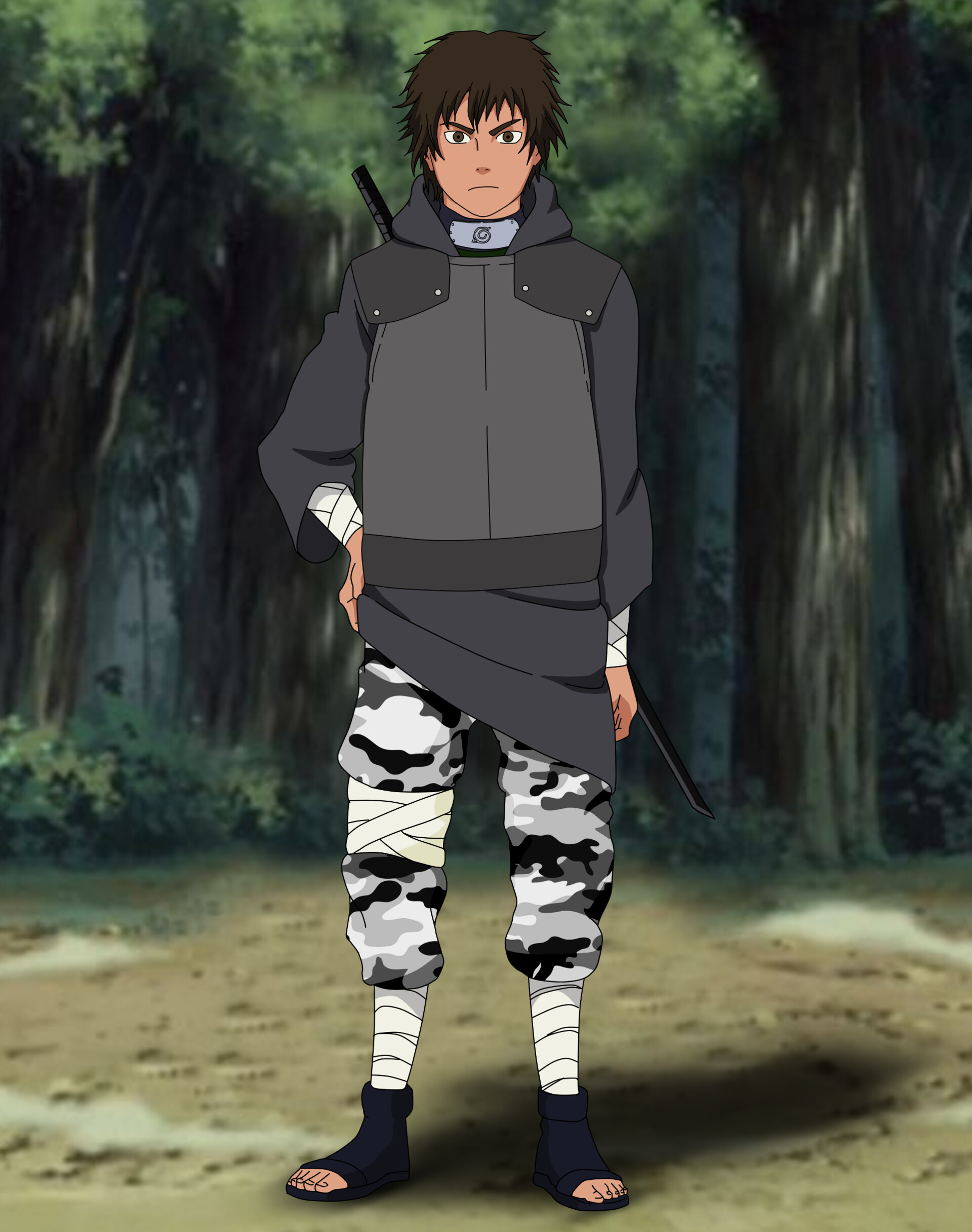 ArtStation - Naruto fan character