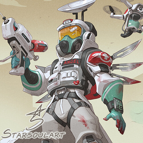 ArtStation - Biohazard Mask Angel