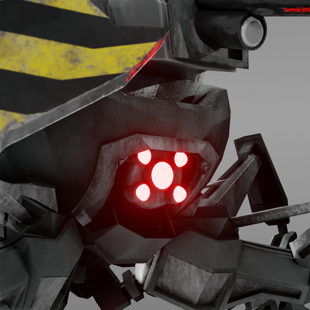 ArtStation - Advanced Dwarf Spider Droid Remaster