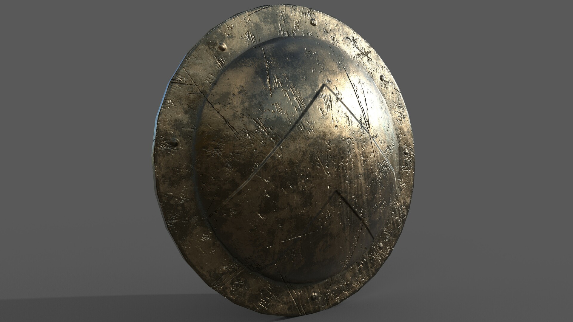ArtStation - Greek Shield