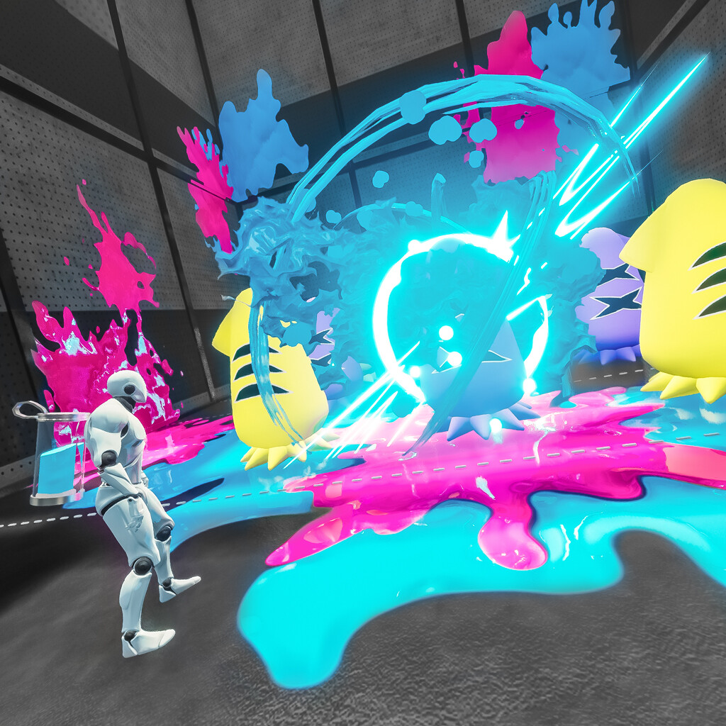 ArtStation - Splatoon VFX Study