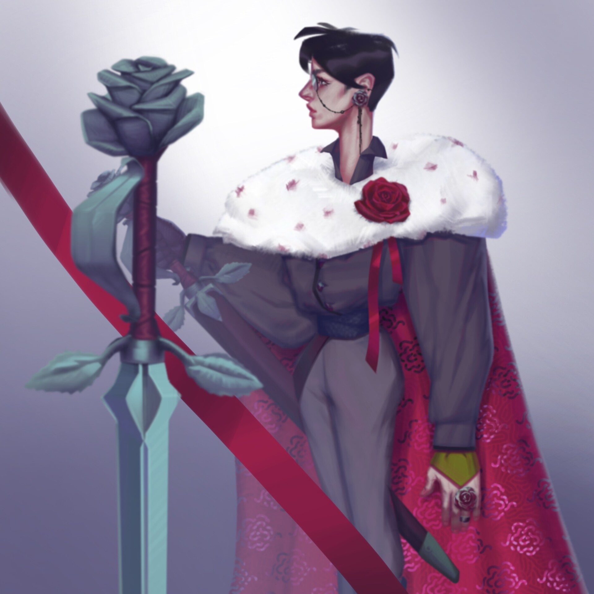 ArtStation - Rose Knight