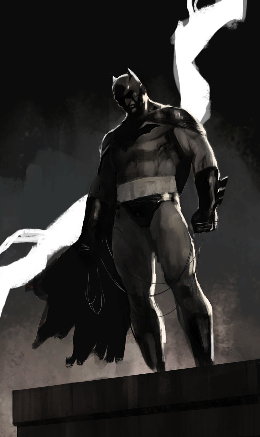 ArtStation - Batman Rooftop