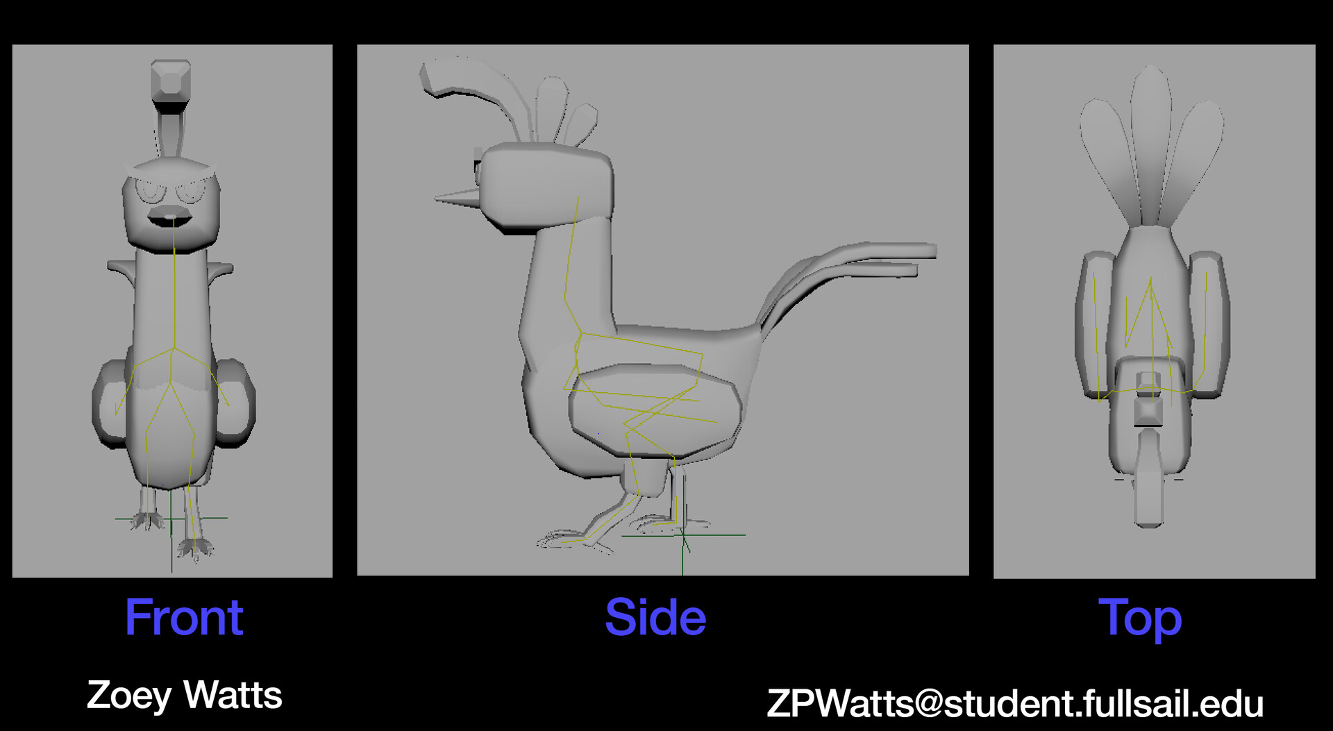 ArtStation - Atomic Chicken: Model