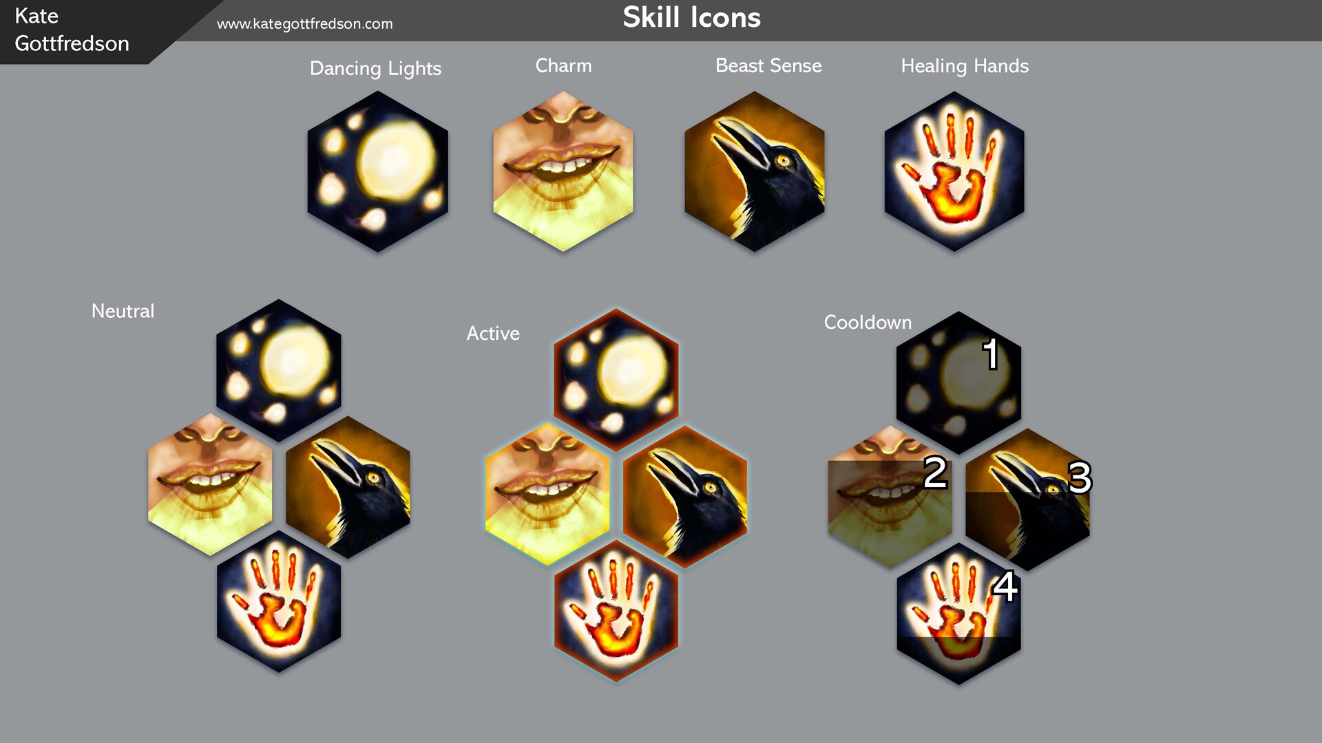 ArtStation - Skill Icons