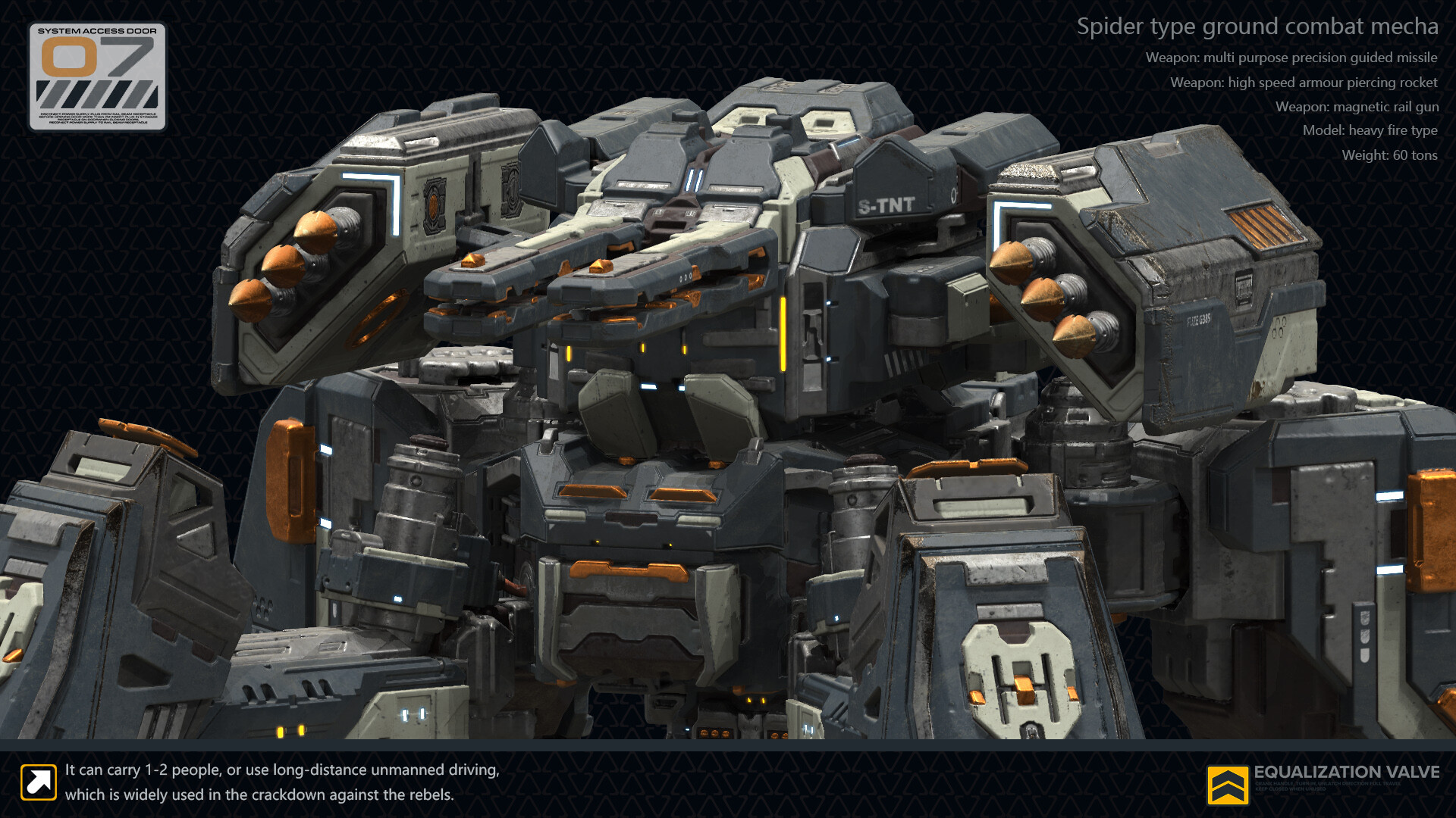 ArtStation - Heavy fire mecha