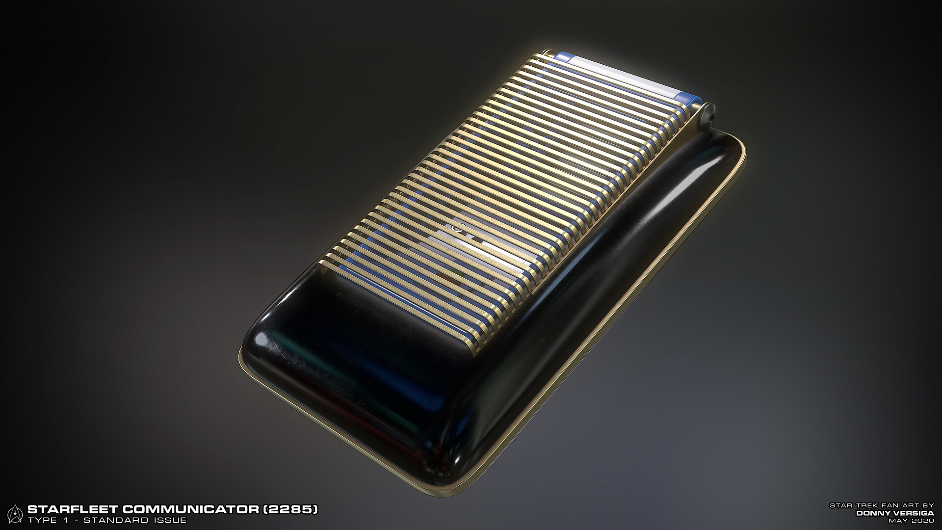 ArtStation - Starfleet Communicator - Star Trek III: The Search For Spock