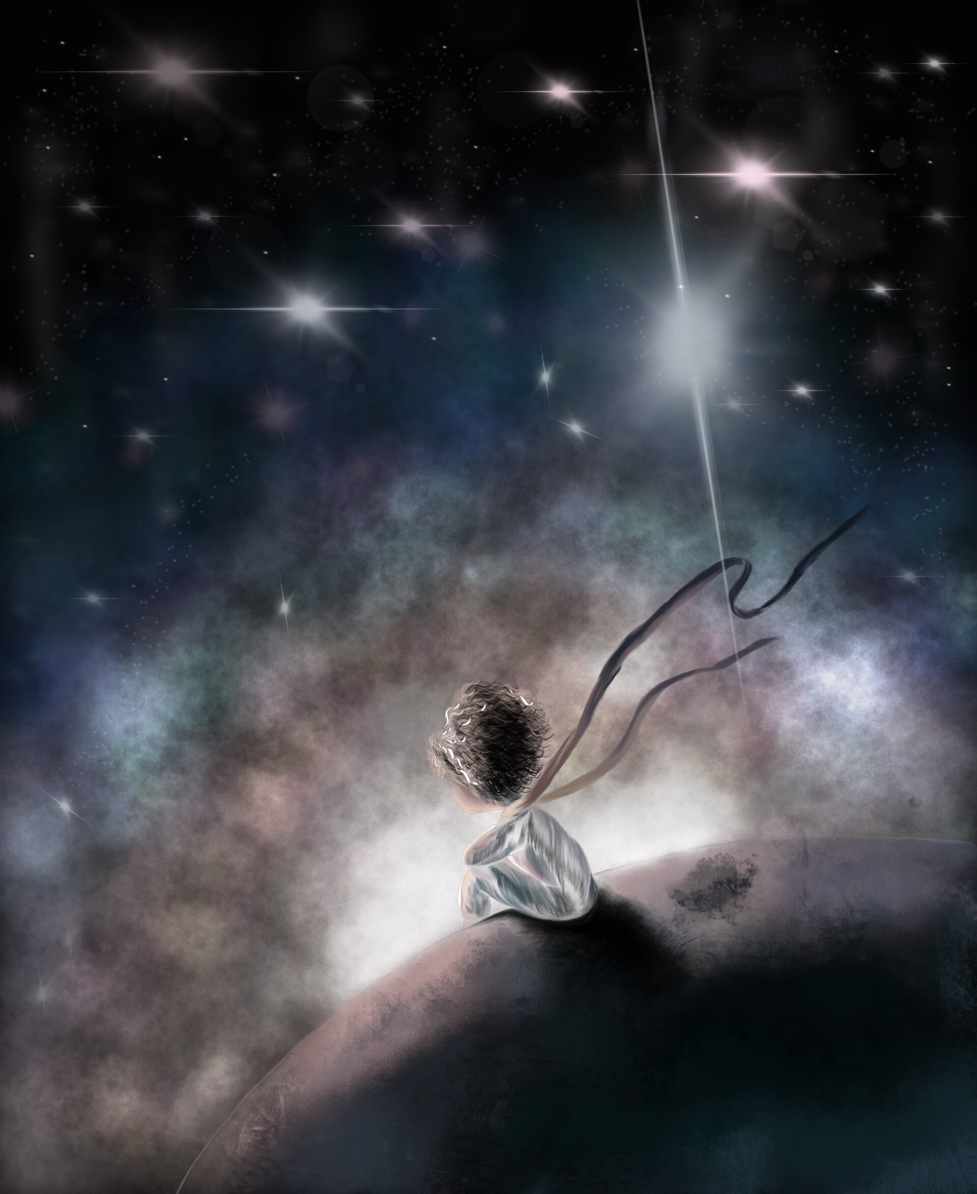 ArtStation - The Little Prince & Stars