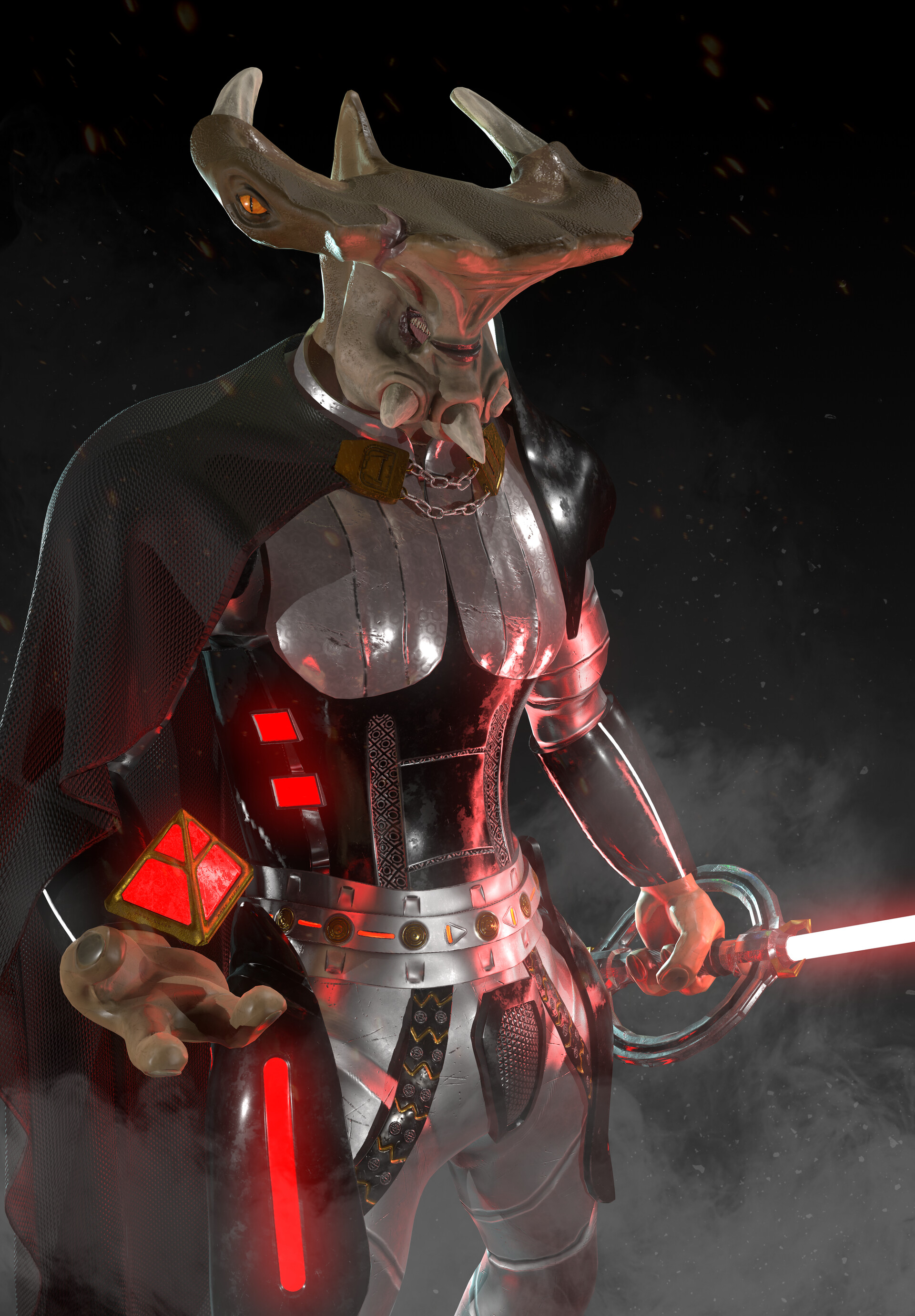 ArtStation - Eleventh Brother: Crimson Darkness