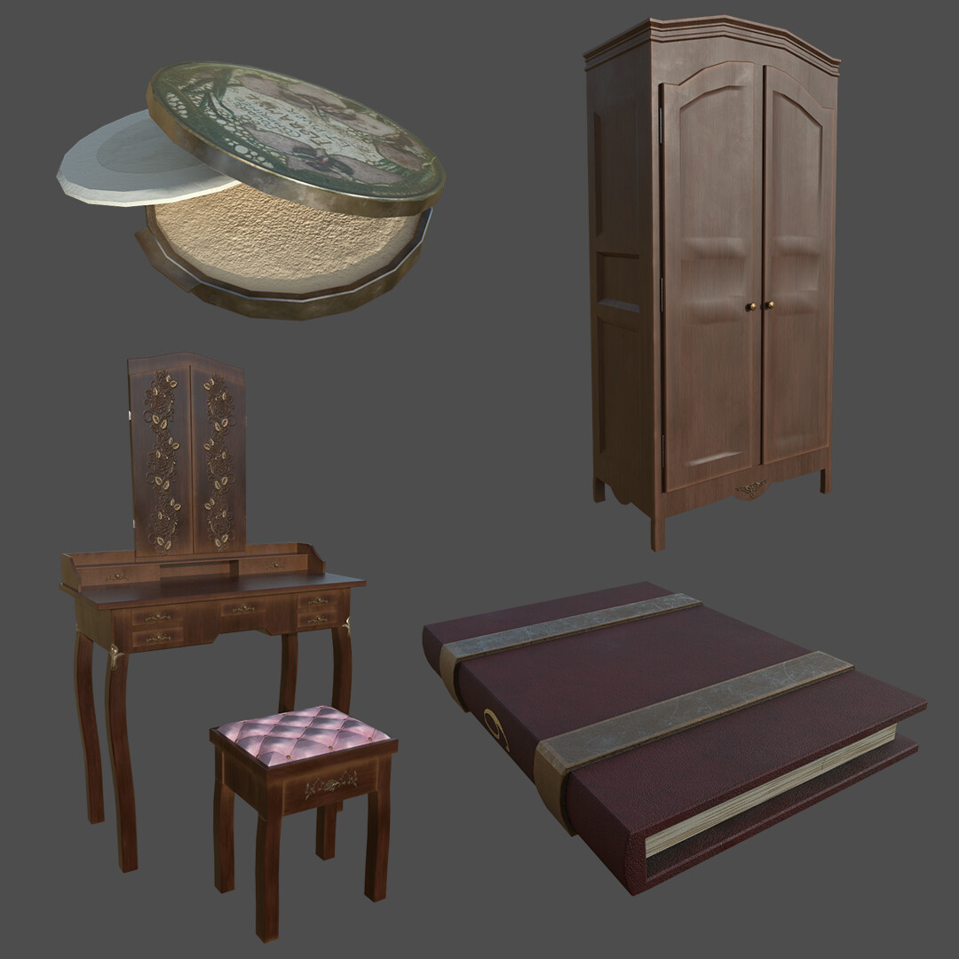 ArtStation - Props " World of Manor