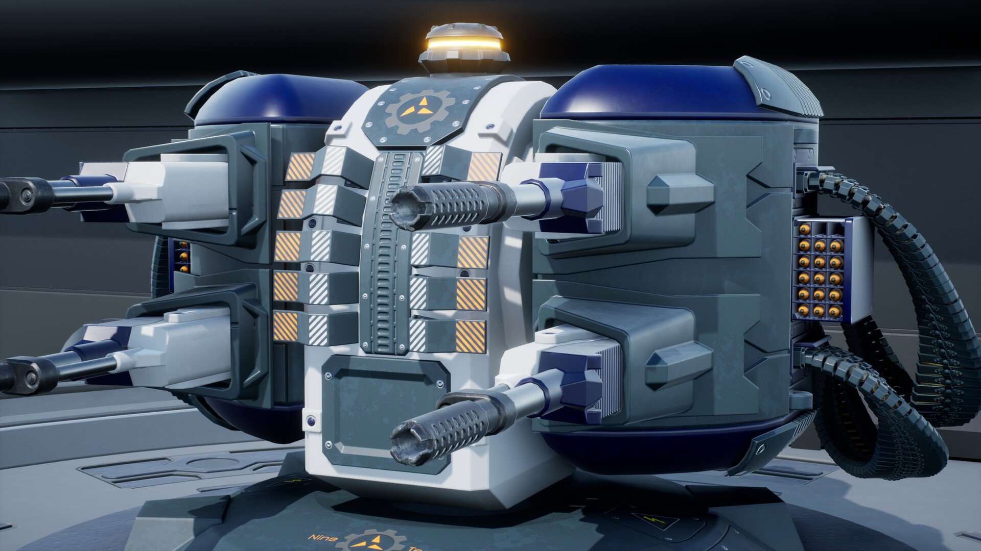 ArtStation - Sci-fi Turret: Rig & Animation