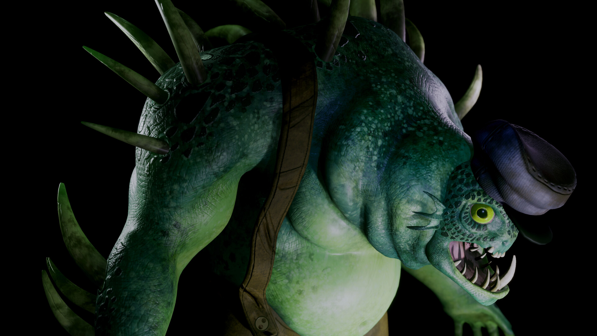 ArtStation - Stylized Innsmouth Fishman