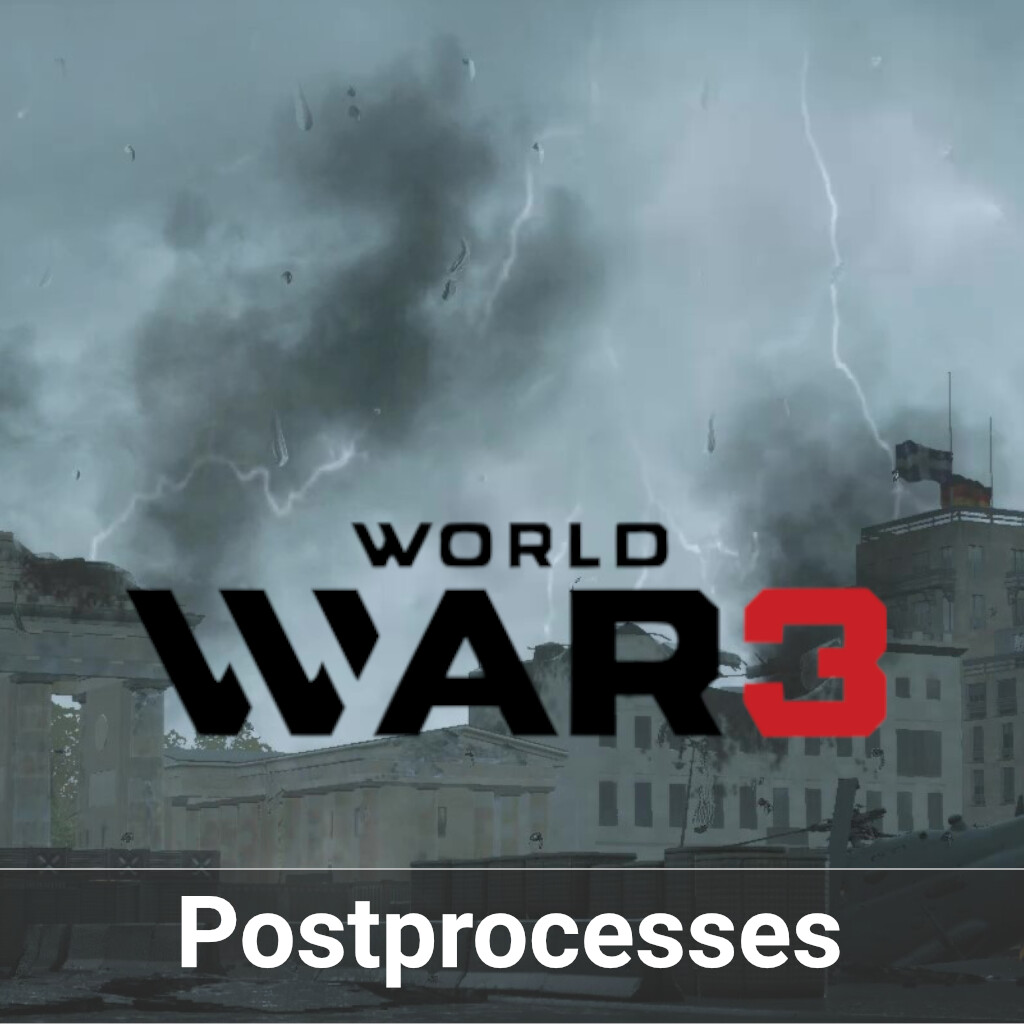 Wojciech Borkowski - World War 3 - Postprocess effects (2019)