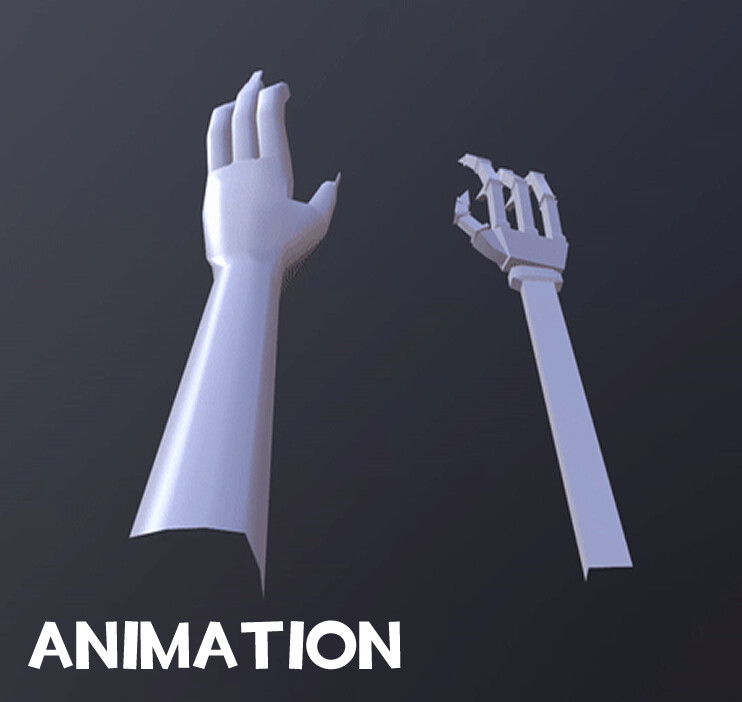 ArtStation - First-Person Arms Animations: Casting Spells & More