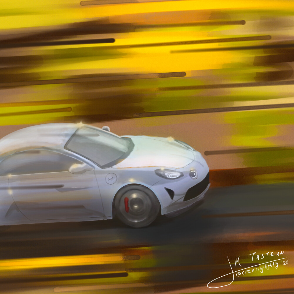 ArtStation - Alpine A110