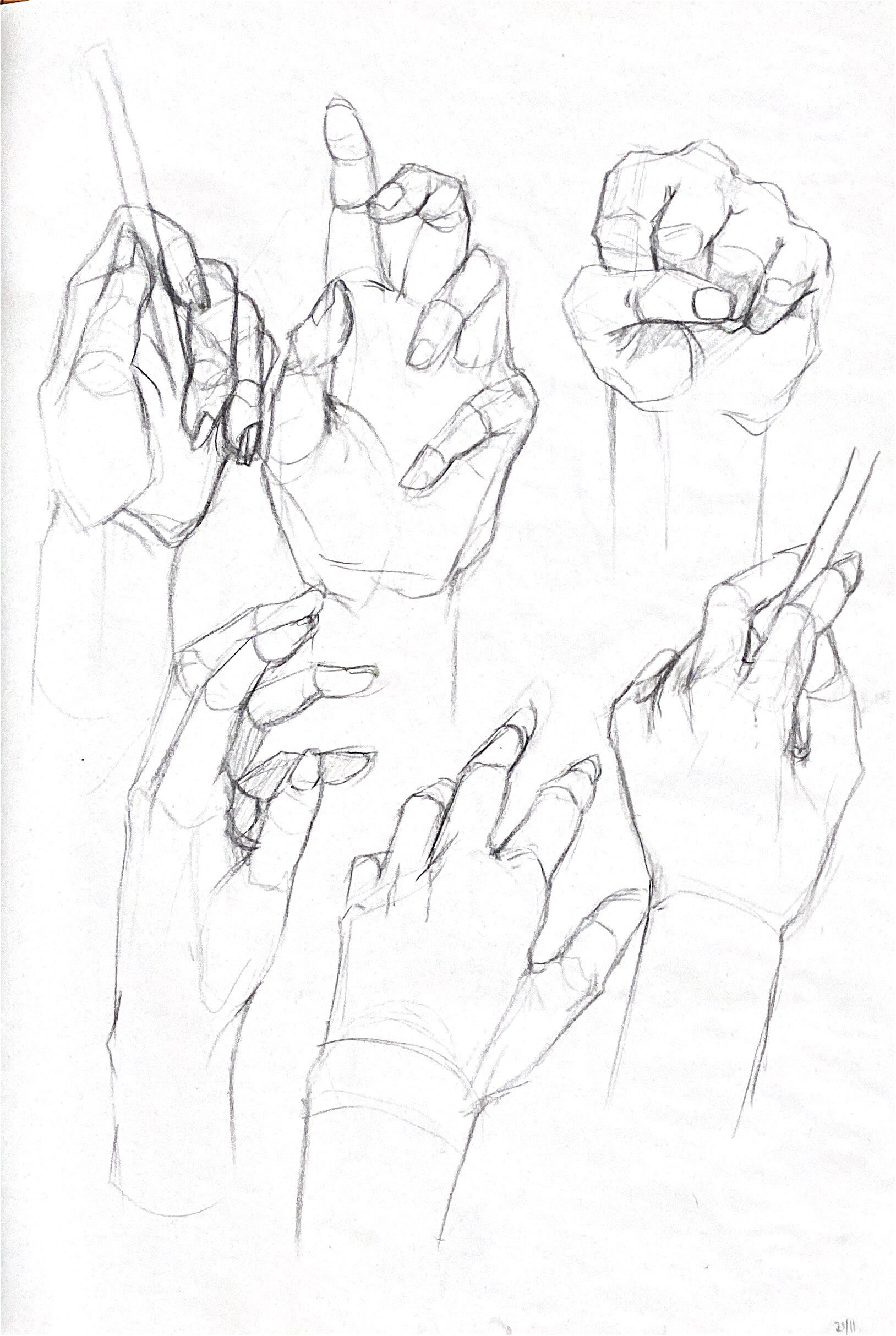 ArtStation - Figure drawing sketchbook part a