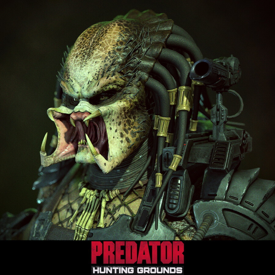 3D Character Artis Digital Sculptor - Tudor Fat - Predator Jungle Hunter