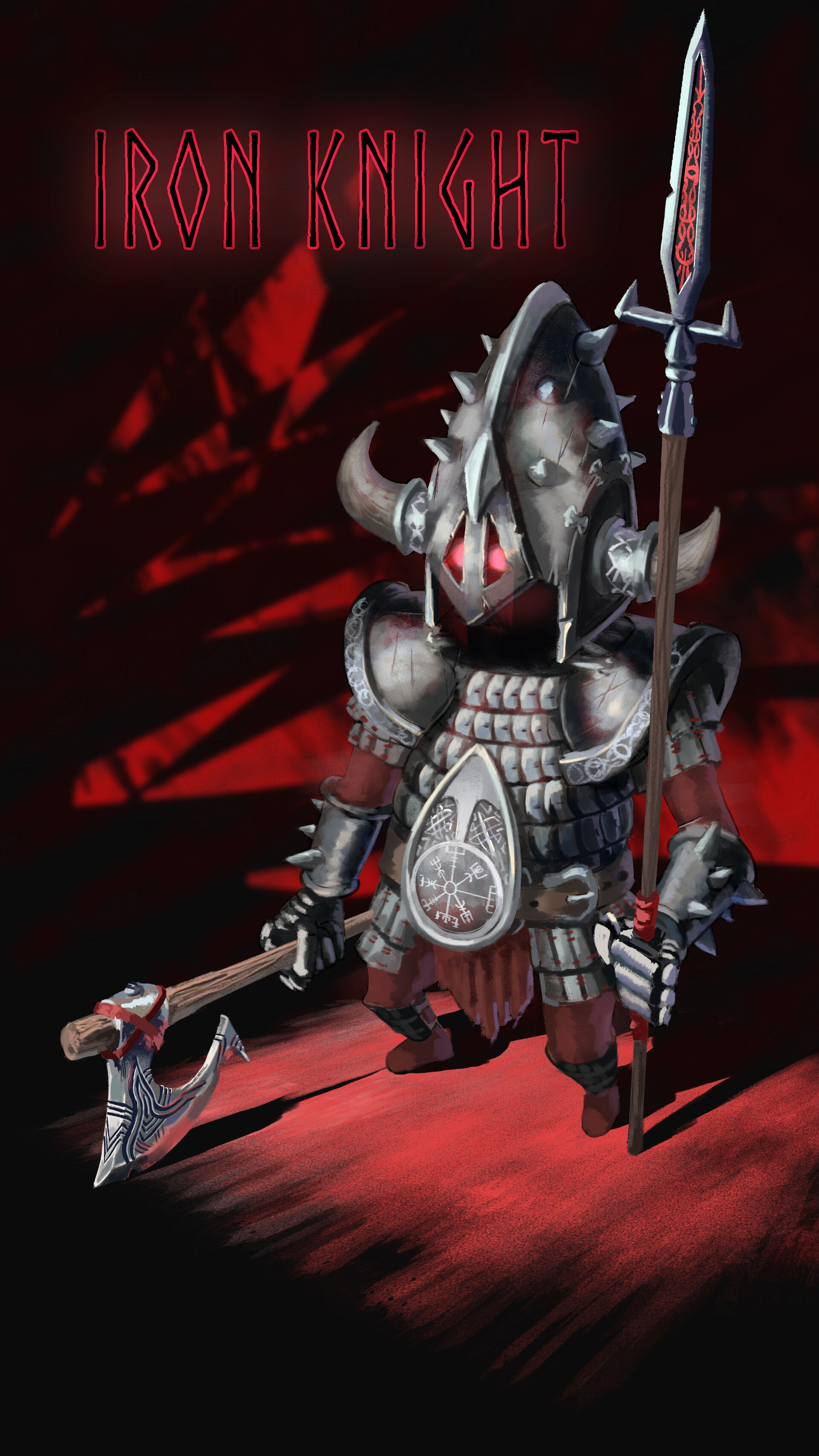 ArtStation - Iron Knight - ⚔️ TEXTURE BRAWL⚔️