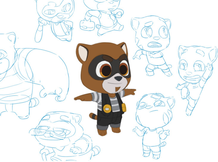 ArtStation - Talking Tom