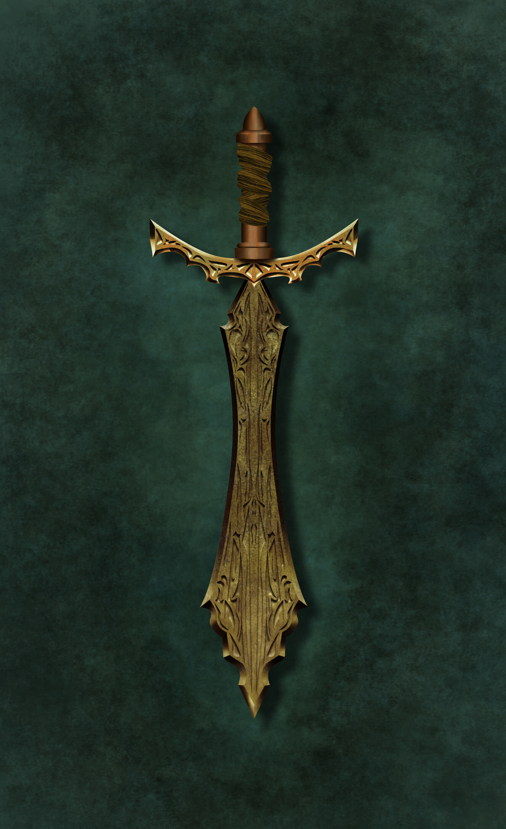 ArtStation - Medieval sword