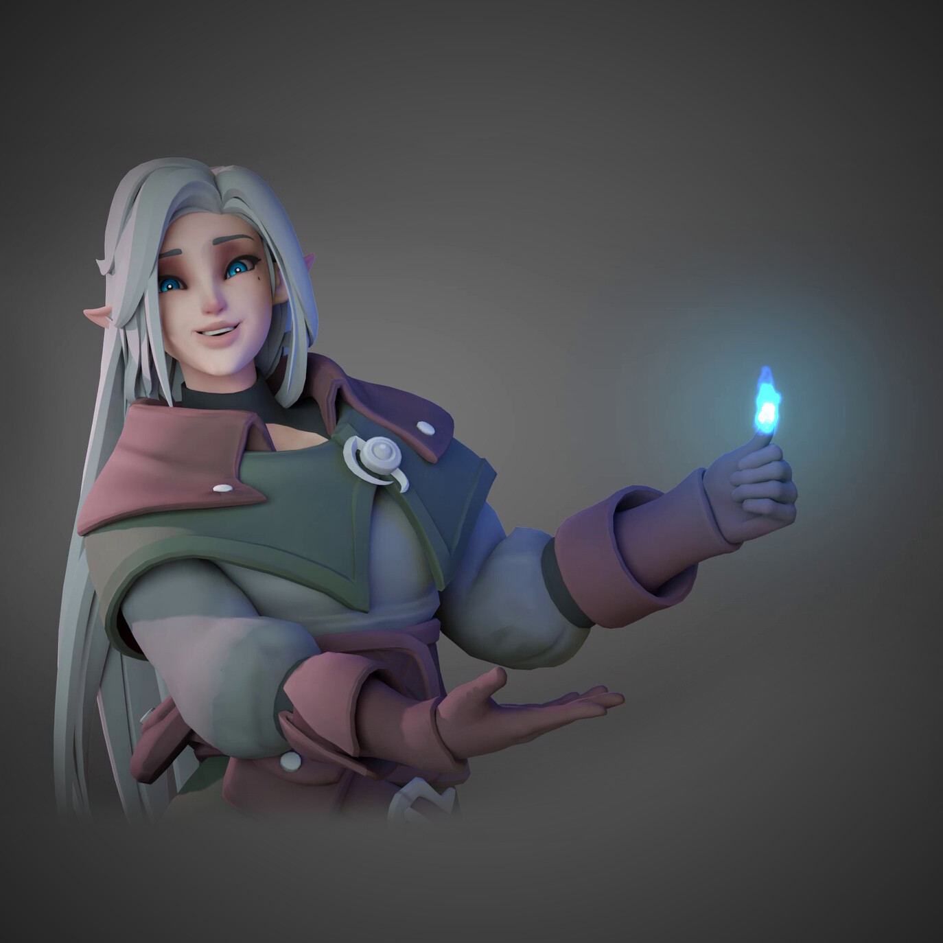 ArtStation - Azri Lights Up