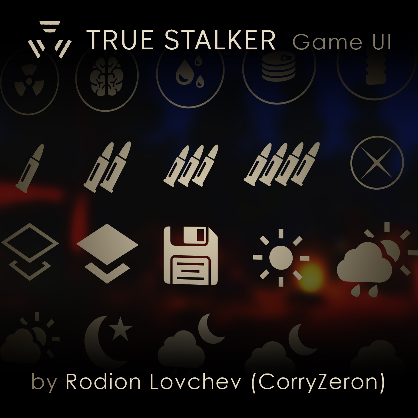 ArtStation - True Stalker UI (WIP)