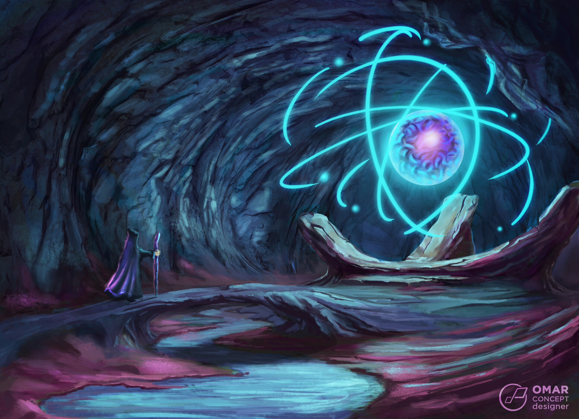 ArtStation - Magic cave