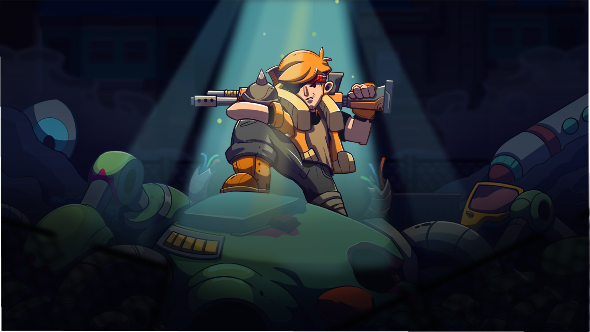 ArtStation - Cyber Dead project 2D __[Angel Game Studio]