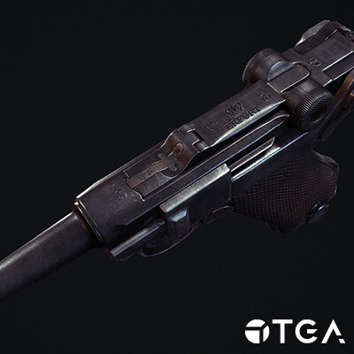 ArtStation - Luger p08