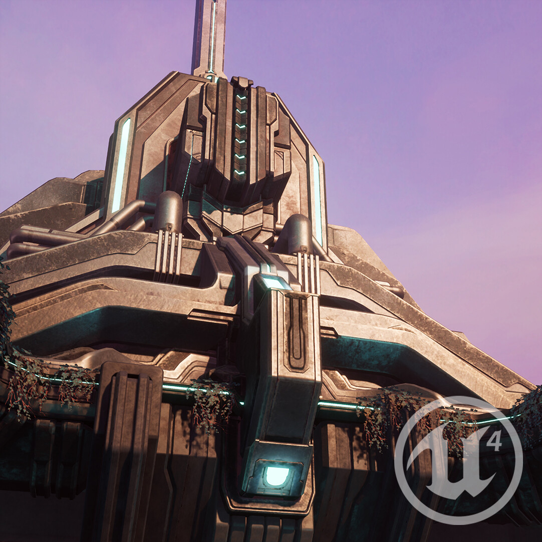 ArtStation - Xibalba Spire & Props