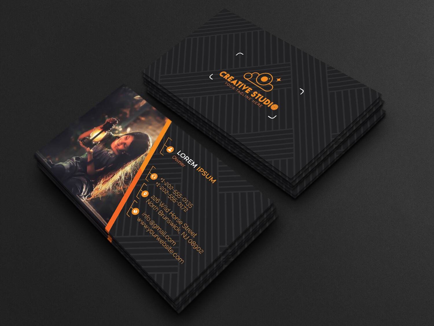 ArtStation - Business Card Design For Creative Studio