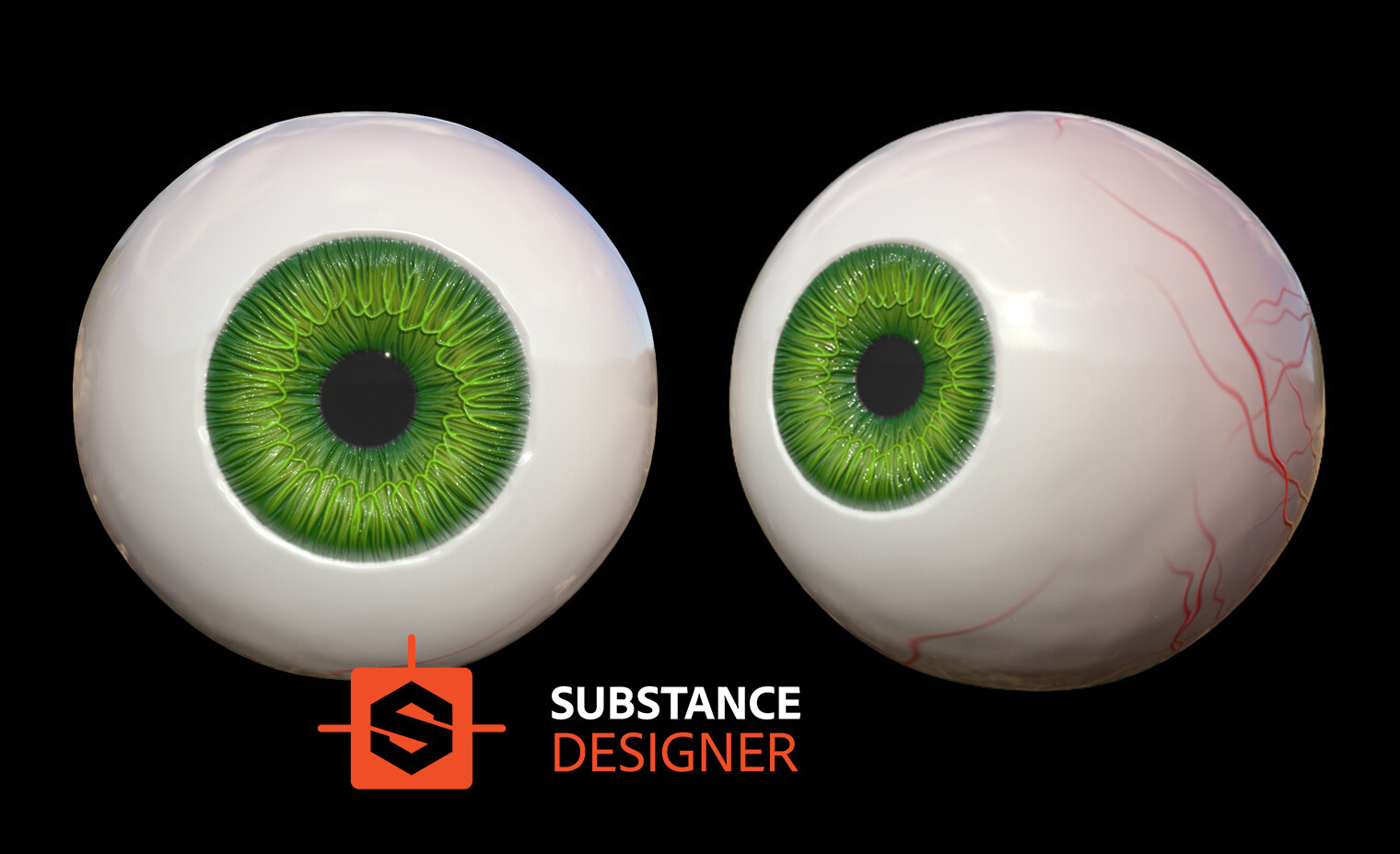 ArtStation - Procedural eye materials