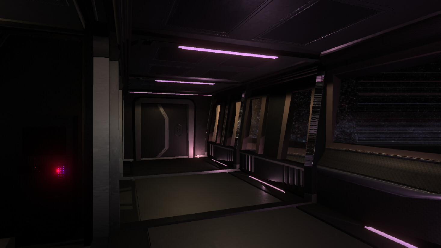 ArtStation - Unity Sci-Fi Hallway