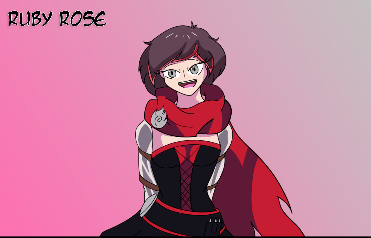 ArtStation - Color Practice 1: Ruby Rose