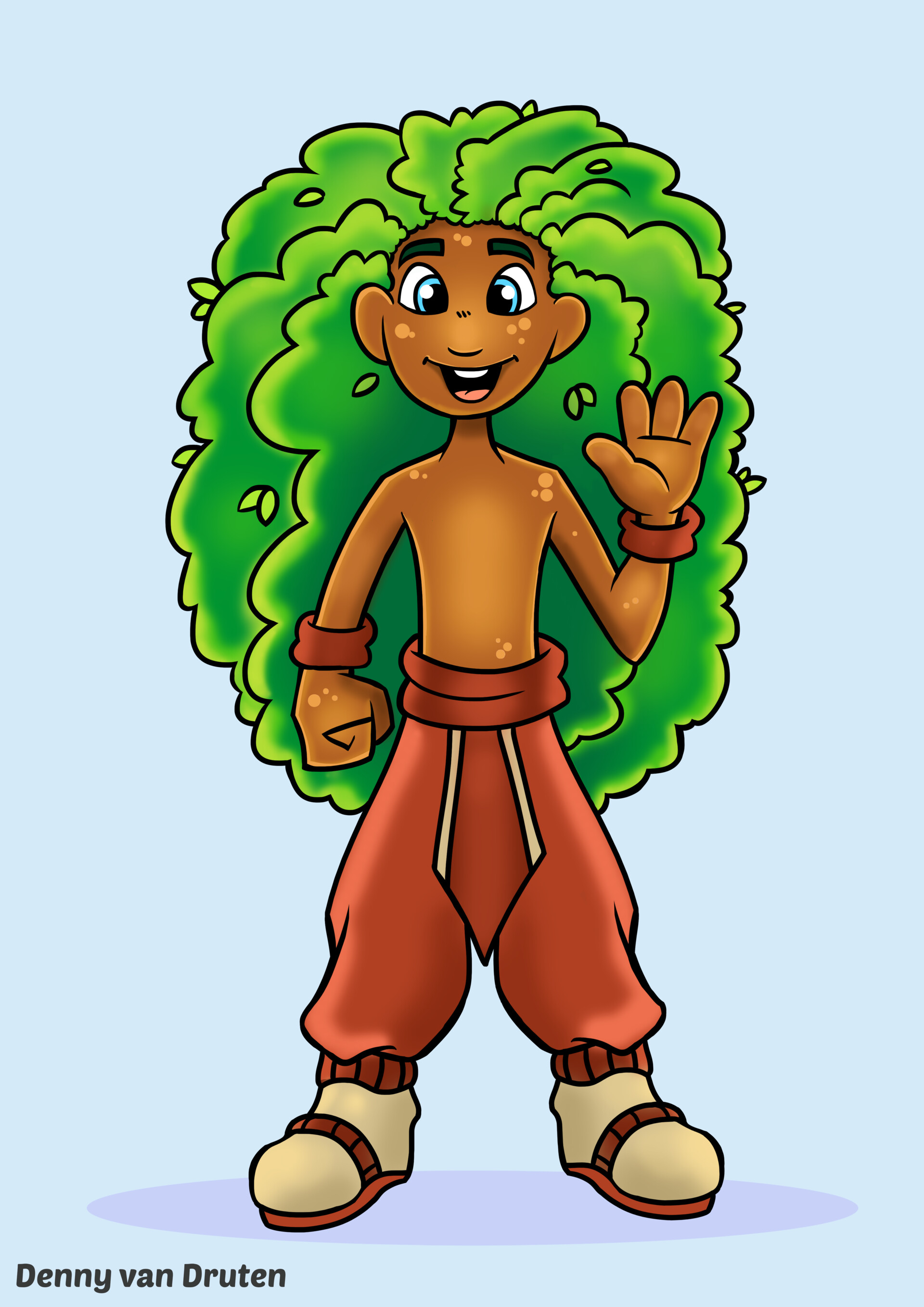 ArtStation - Character Design Oak Stonewall