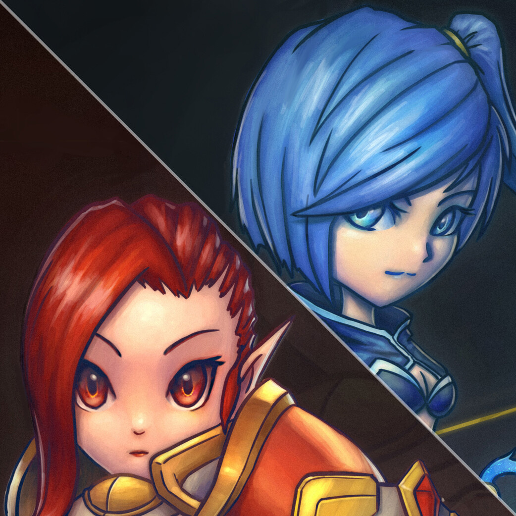 ArtStation - Chibi Character Design