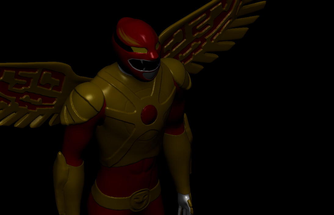 ArtStation - Power Ranger Wild Force Battlizer