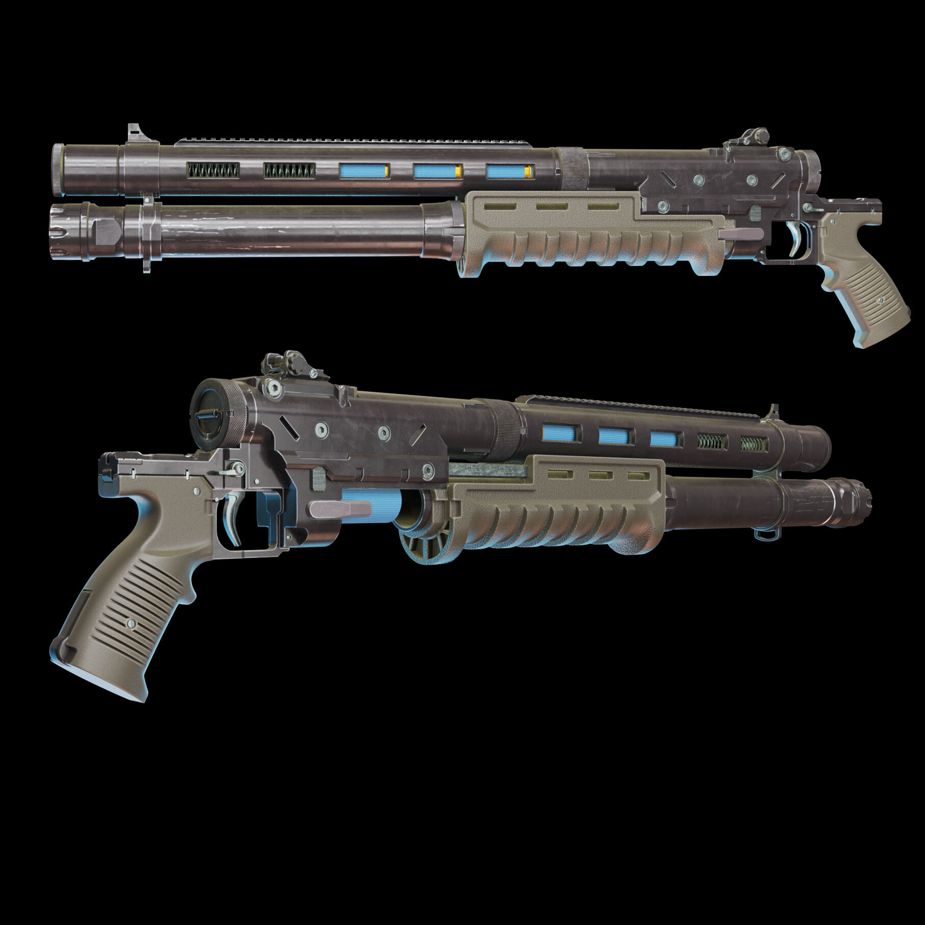ArtStation - SG-19. Design shotgun