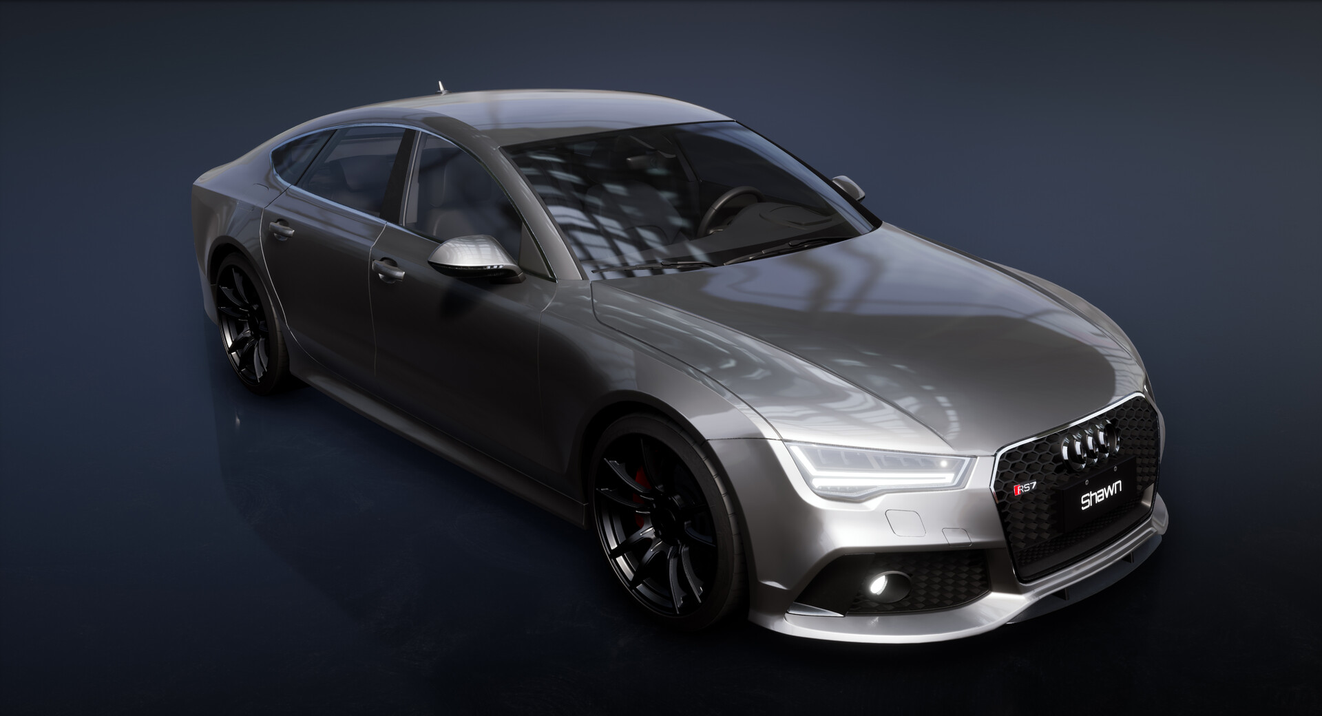 ArtStation - Audi RS7 sportpack pesonal work