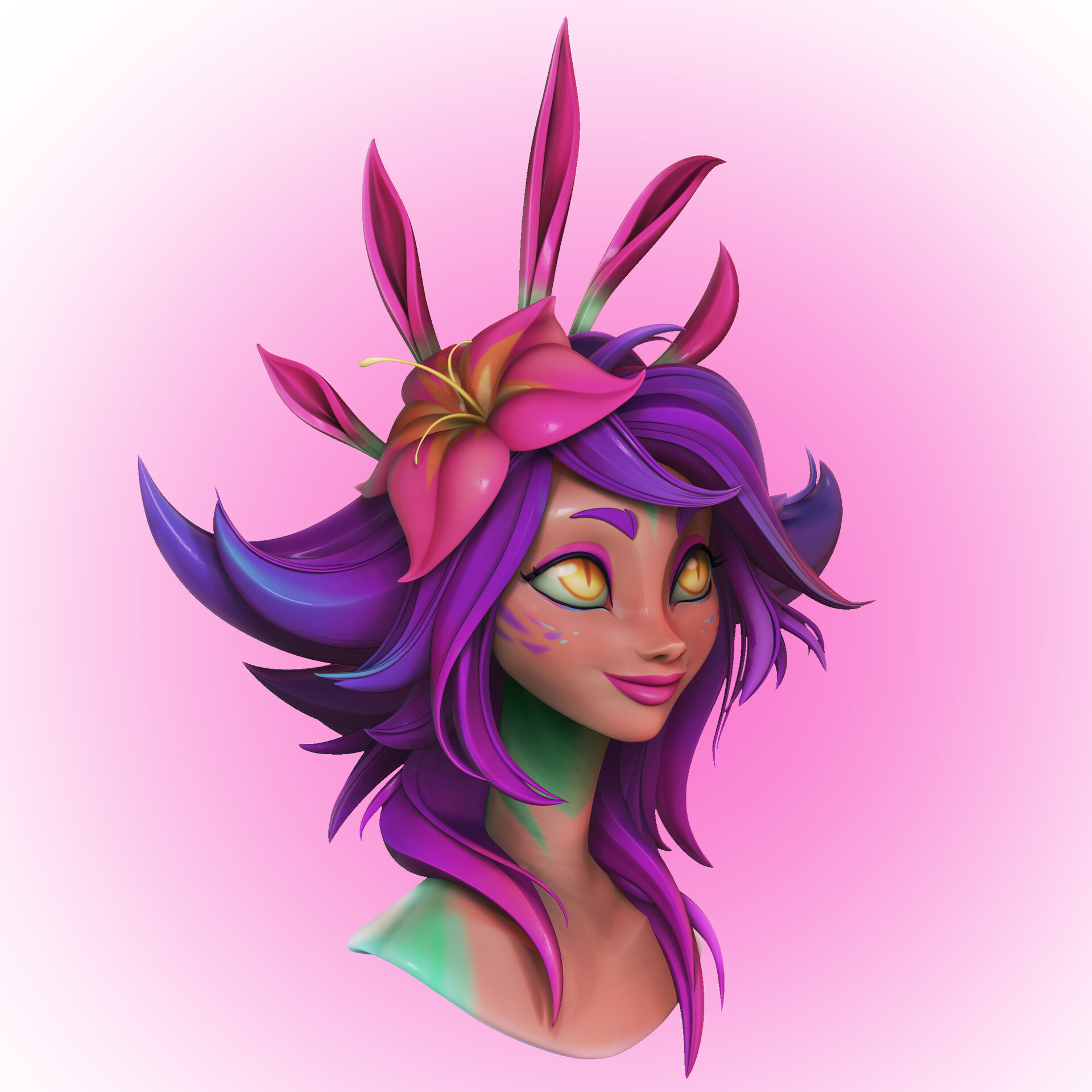 ArtStation - Neeko -League of Legends-