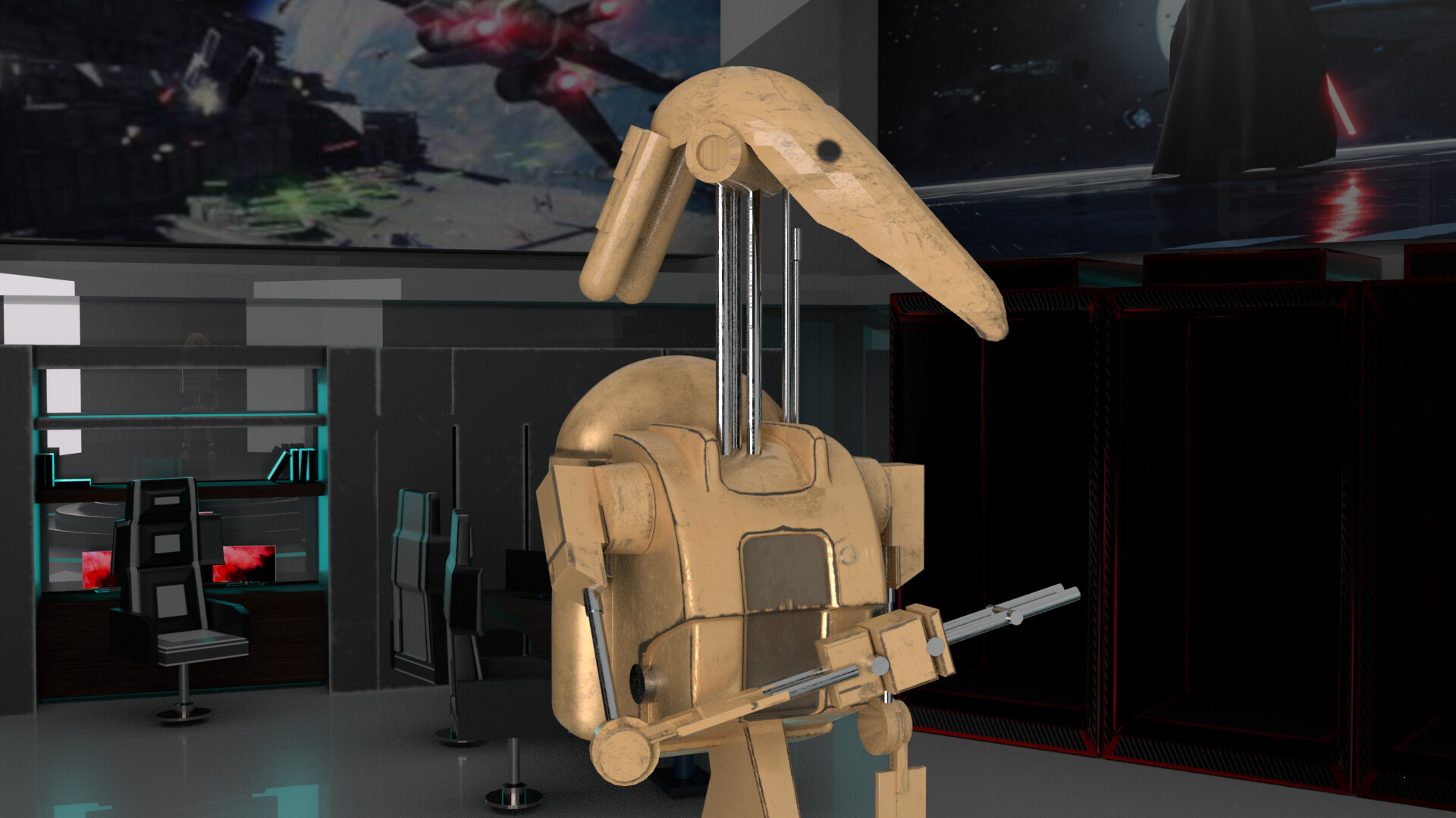 ArtStation - Battle droid