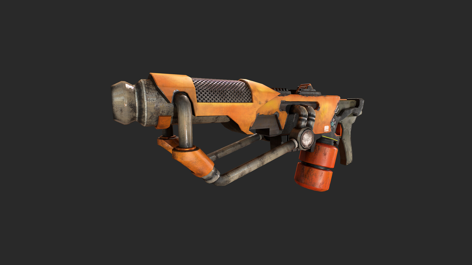 ArtStation - Sci-fi Plasma rifle