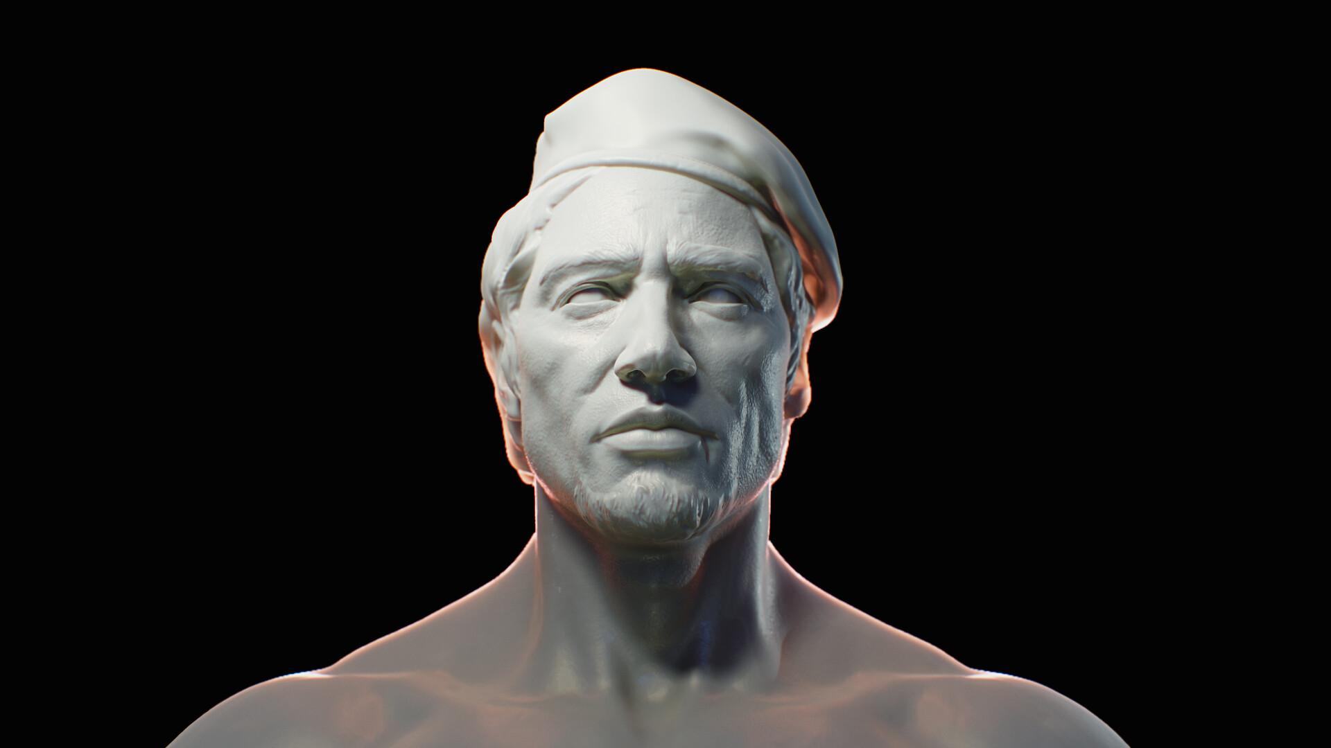 ArtStation - Head Sculpt for a W.I.P Chracter