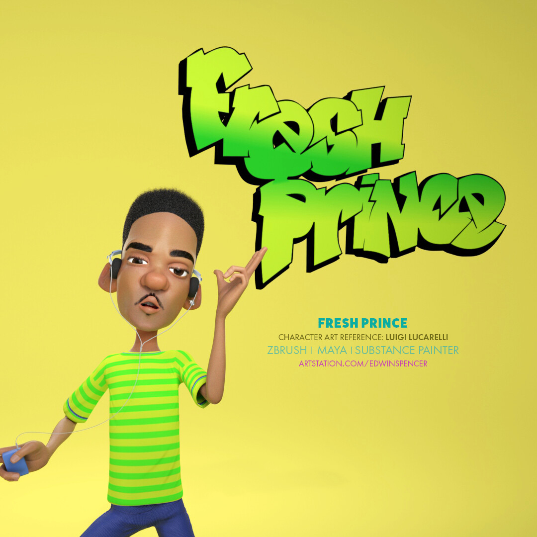 ArtStation - Fresh Prince - Will inspired by character art by Luigi ...