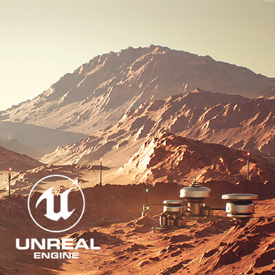 ArtStation - Mars Outpost Vista: UE4