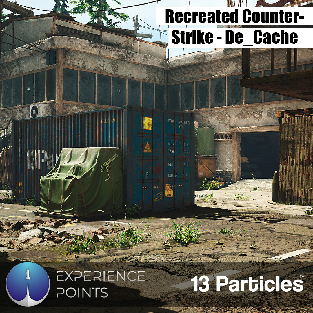 ArtStation - Recreated Counter-Strike - De_Cache