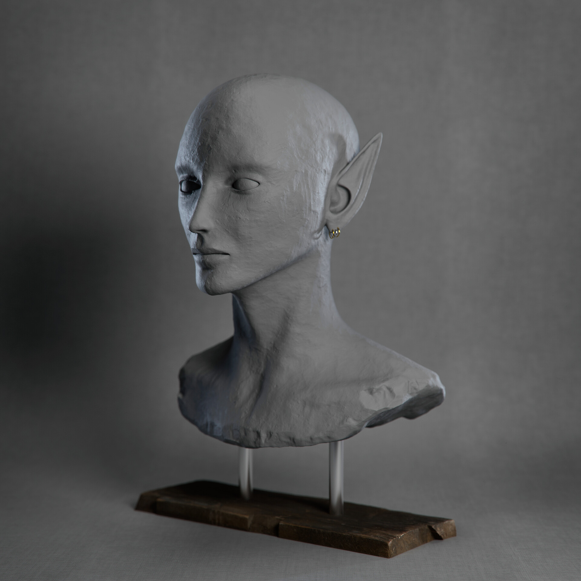 ArtStation - Elf Bust